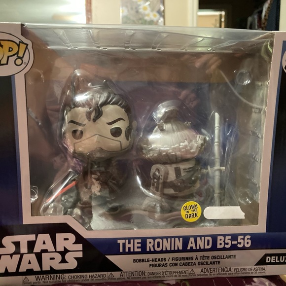 Disney | Toys | Funko Pop Star Wars Visions The Ronin And B556 Bobble ...